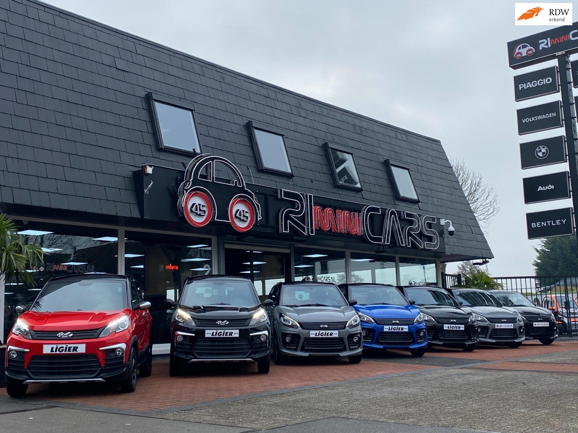 MINI-Mini-HUMMER HX cabrio brommobiel Aixam | 2015 | Elektirsch 45km ...